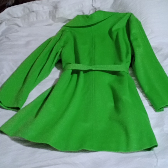 Laurel | Jackets & Coats | Laurel Green Wool Beautiful Trench Coat ...